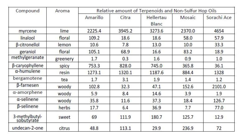 CRISPR Yeast and Hop Compounds – A Ph.D. in Beer – A Study of Beer and ...